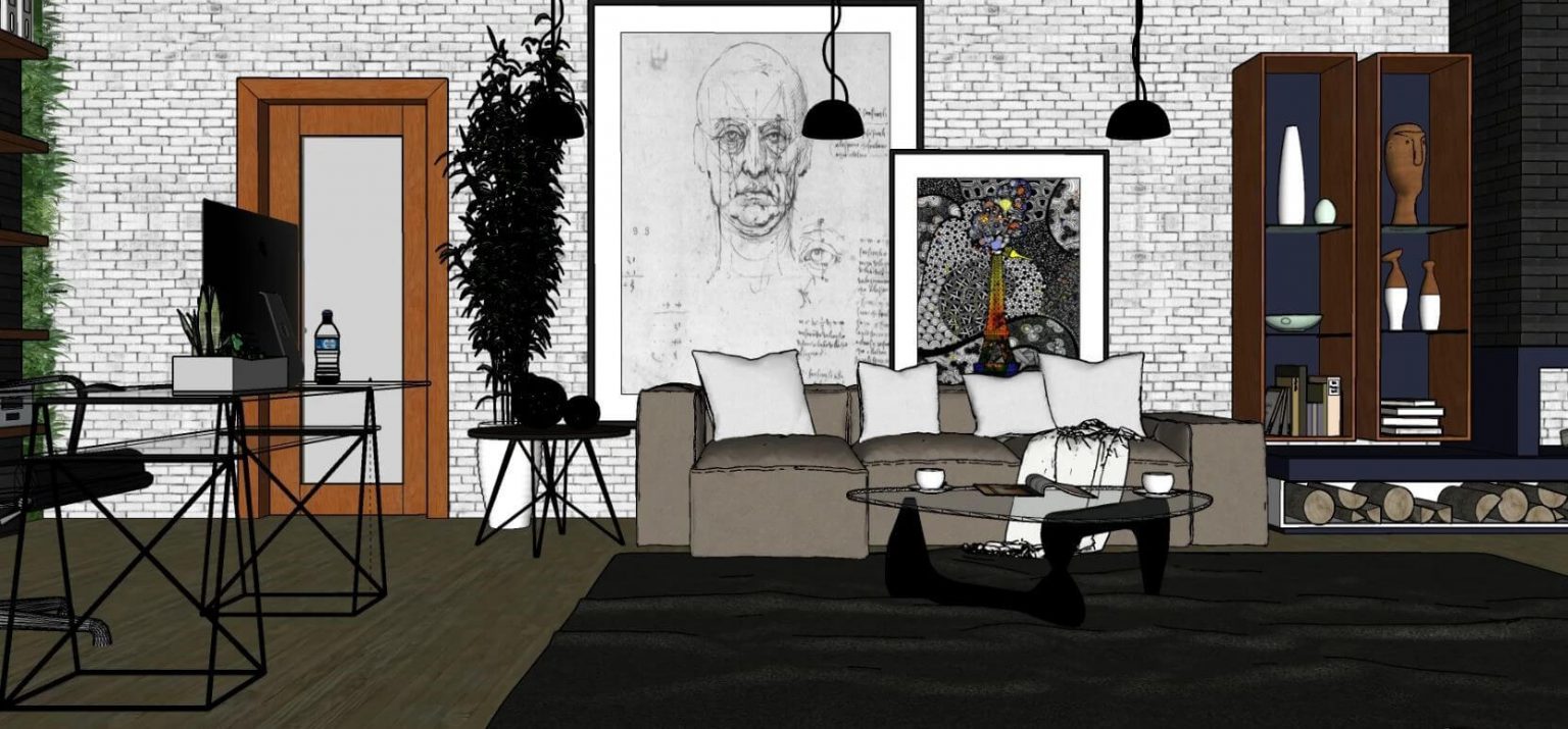 Home Office concepts in SketchUp - Elmtec Sketchup