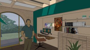Home Office concepts in SketchUp - Elmtec Sketchup