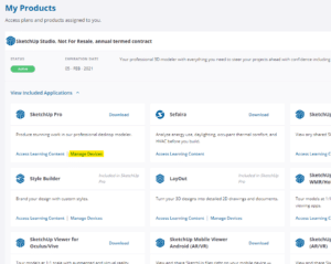 How to manage your Subscription Activations | Elmtec SketchUp