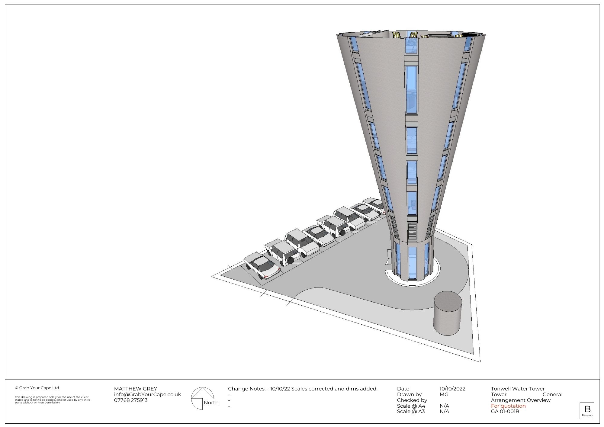 Tontell Tower Creation with SketchUp | Elmtec SketchUp