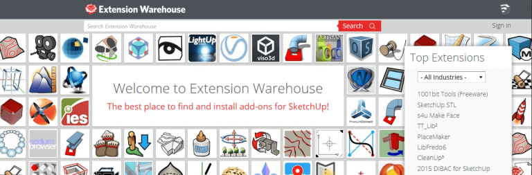 SketchUp Extensions | Install & Download | Elmtec SketchUp